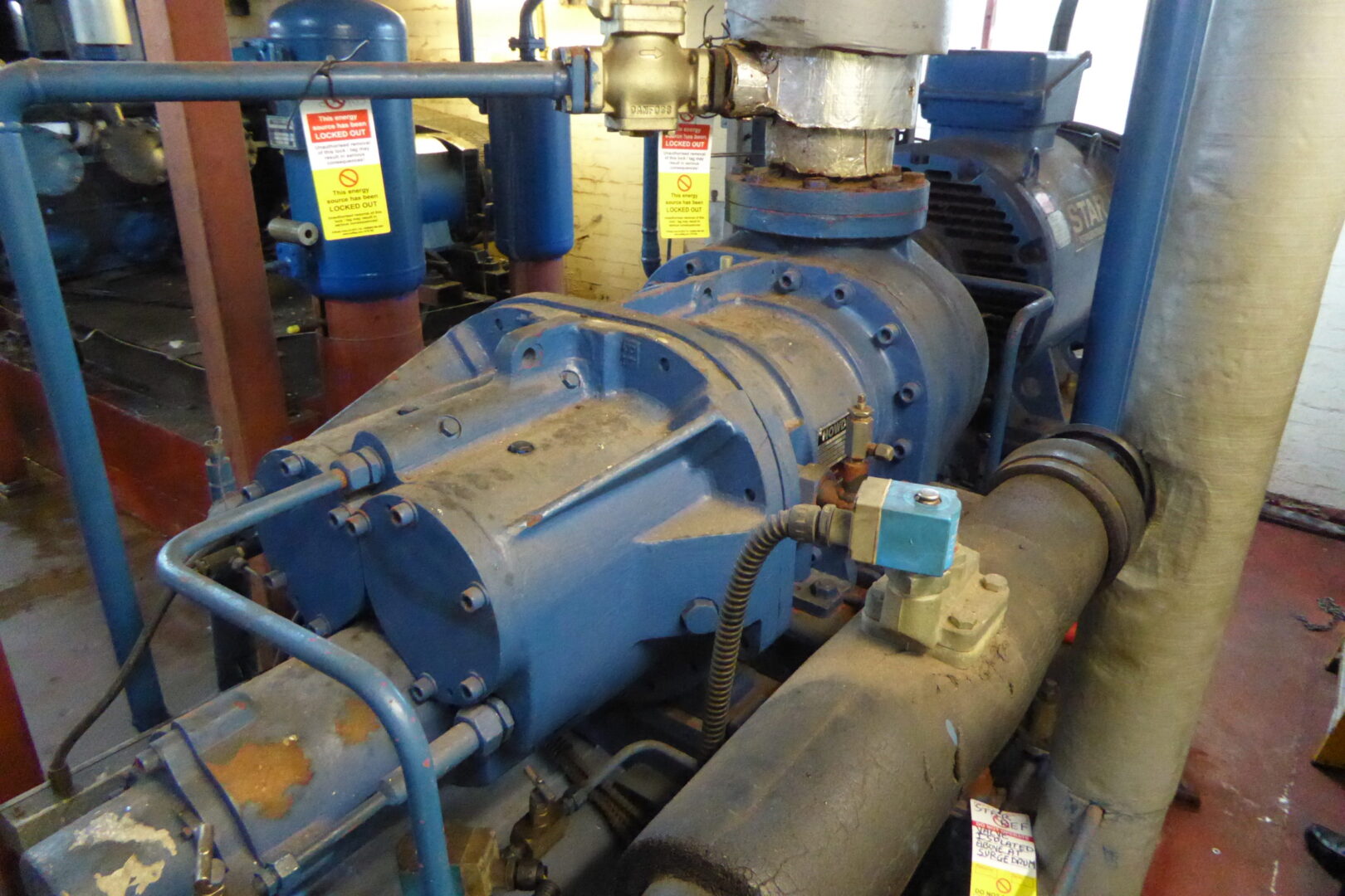 Howden Screw Compressor - Frosty Ice Ltd